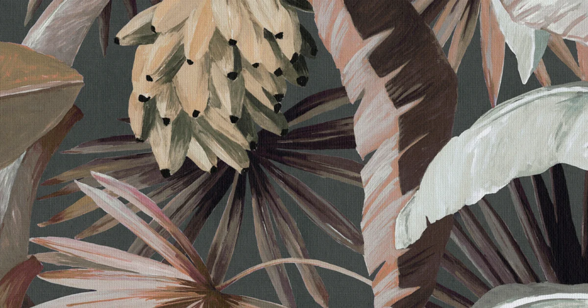 Mokum by Catherine Martin La Palma Wallpaper Sepia | Mokum Textiles