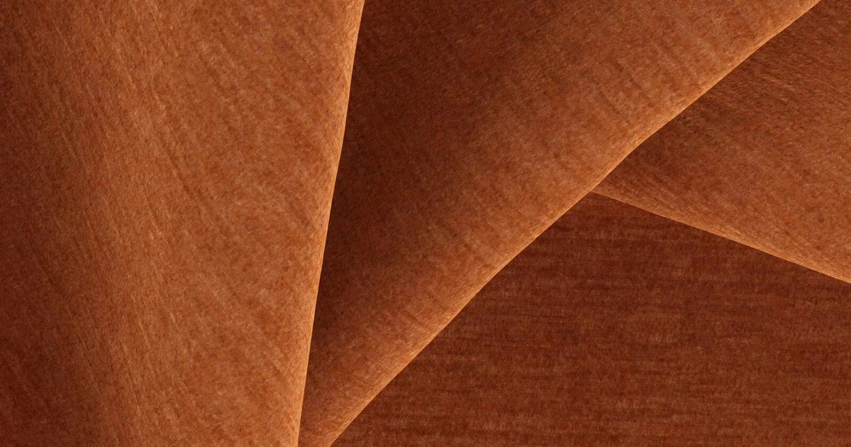 Zepel FibreGuard Geneva Pumpkin | Zepel Fabrics & Wallpapers