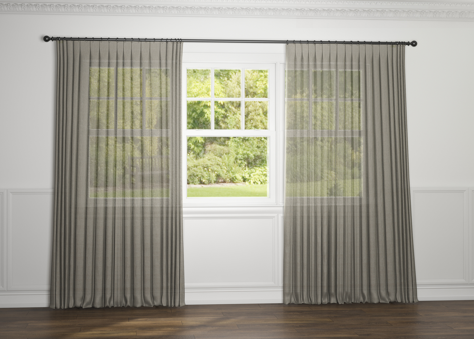 Traditional Room 1 - Curtain Visualiser | James Dunlop Textiles