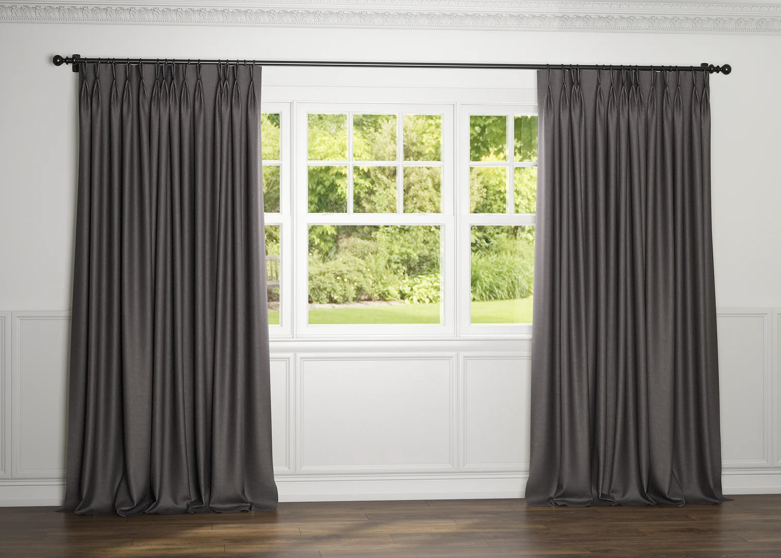 Traditional Room 1 - Curtain Visualiser | James Dunlop Textiles