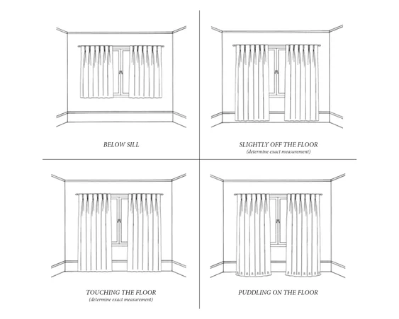 How to measure curtains for your home