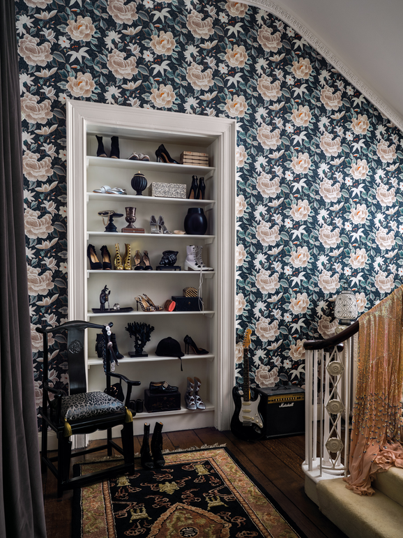 Romo Lavinia Matte W459 Slate/01 | James Dunlop Textiles