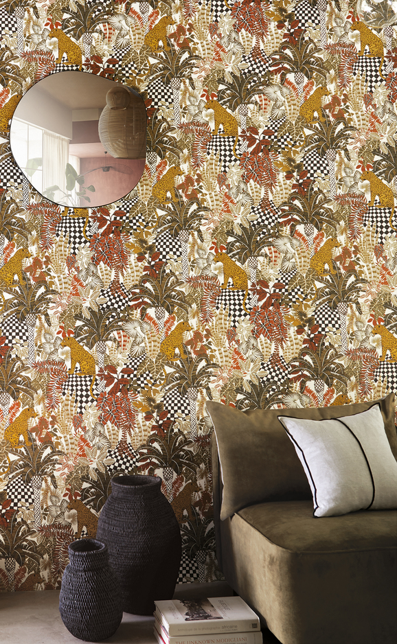 Casamance Belize Wallpaper 7550 7550 02 02 | James Dunlop Textiles