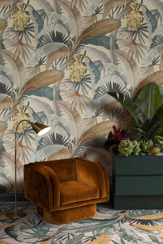 Styling bold wallpapers | James Dunlop Textiles